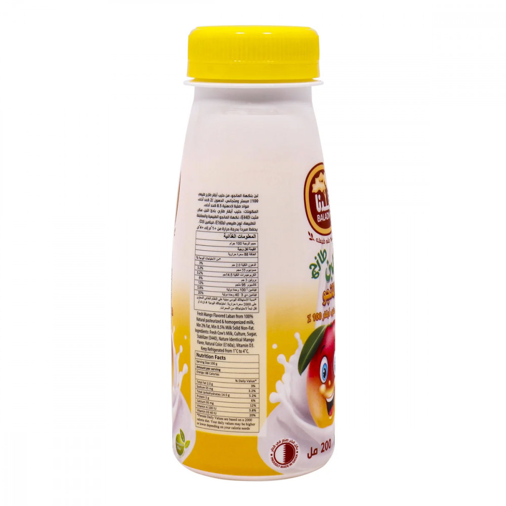 Baladna Fresh Laban Mango Flavor 200ml