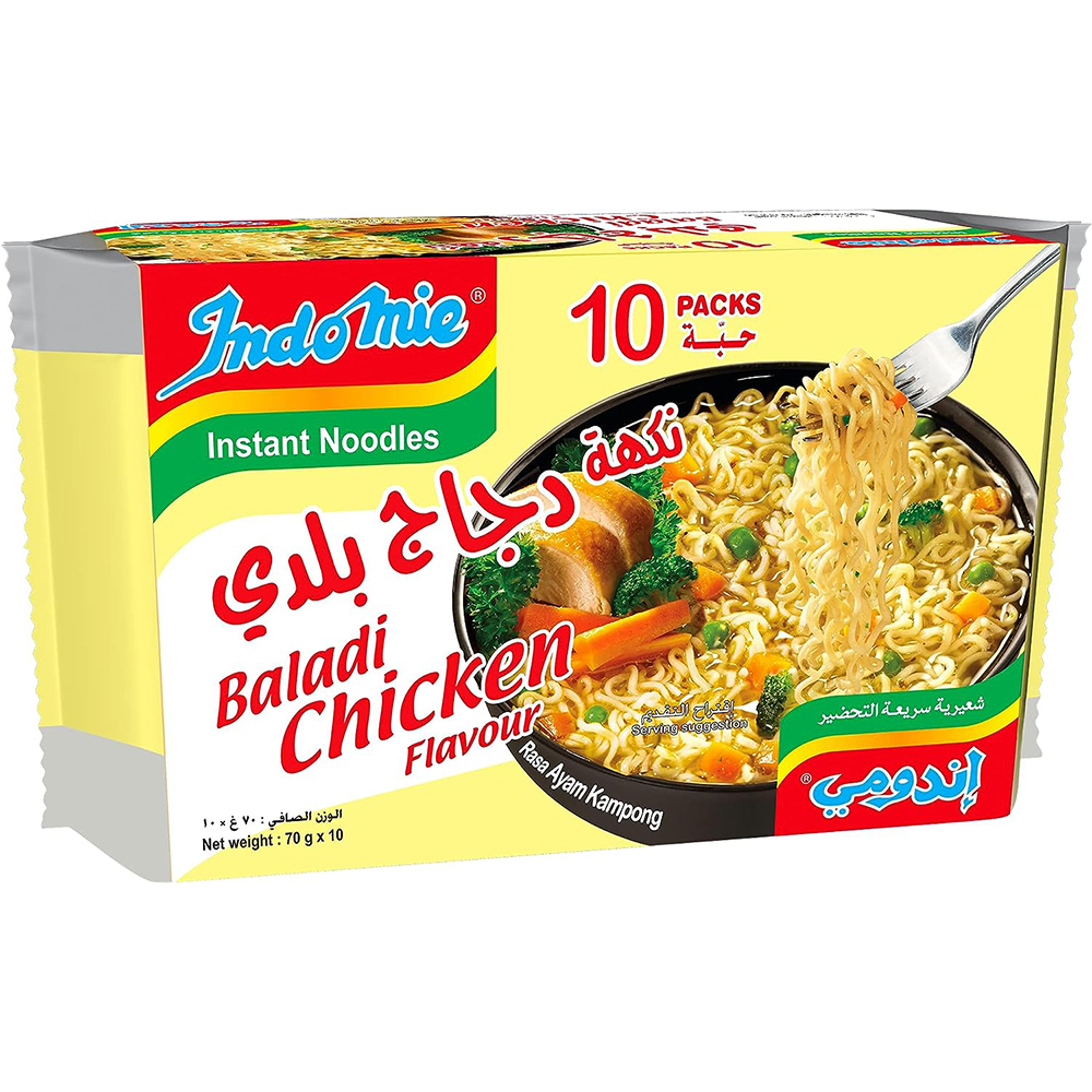 Indomie Chicken Noodles 10s X 70g