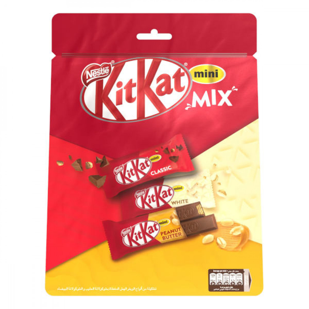 Nestle KitKat Mini Mix Chocolate Wafers 188gm